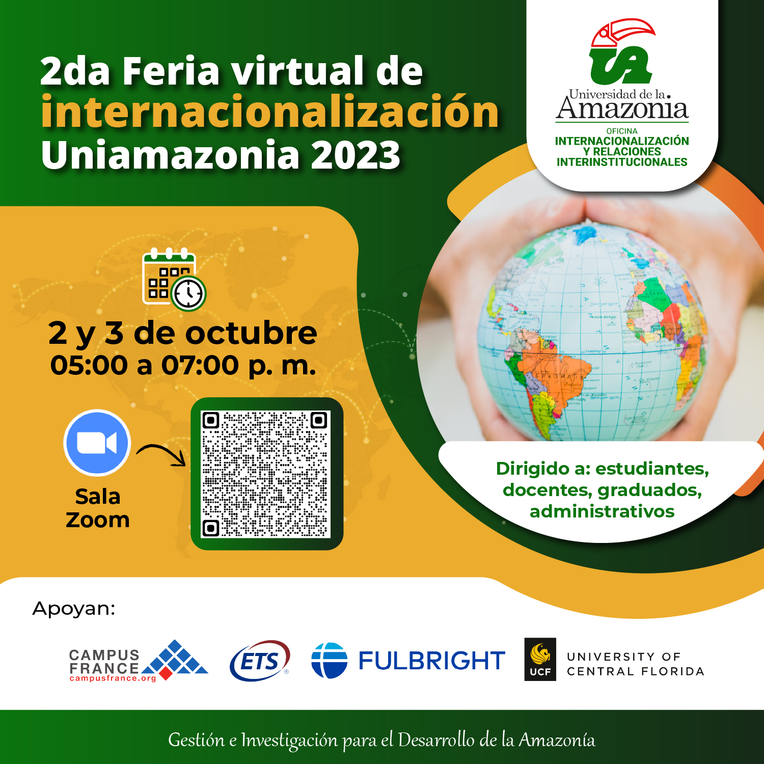 2DA FERIA VIRTUAL DE INTERNACIONALIZACIÓN Uniamazonia 2023 ...