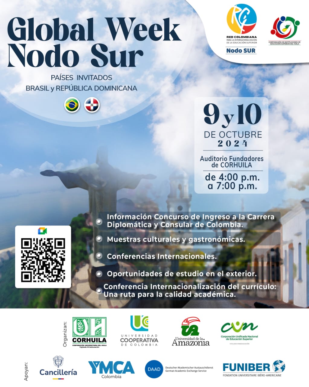 ¡No te pierdas la Global Week Nodo Sur! - Universidad de la Amazonia